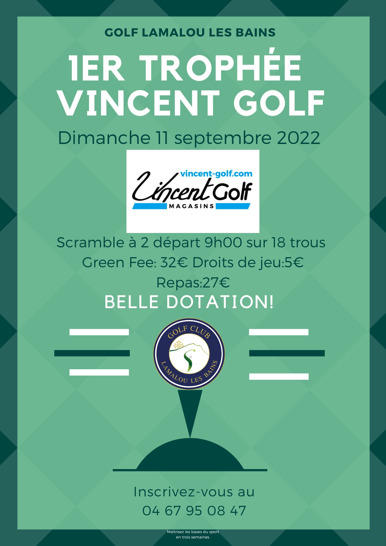 Vincent Golf | Golf de Lamalou Les Bains